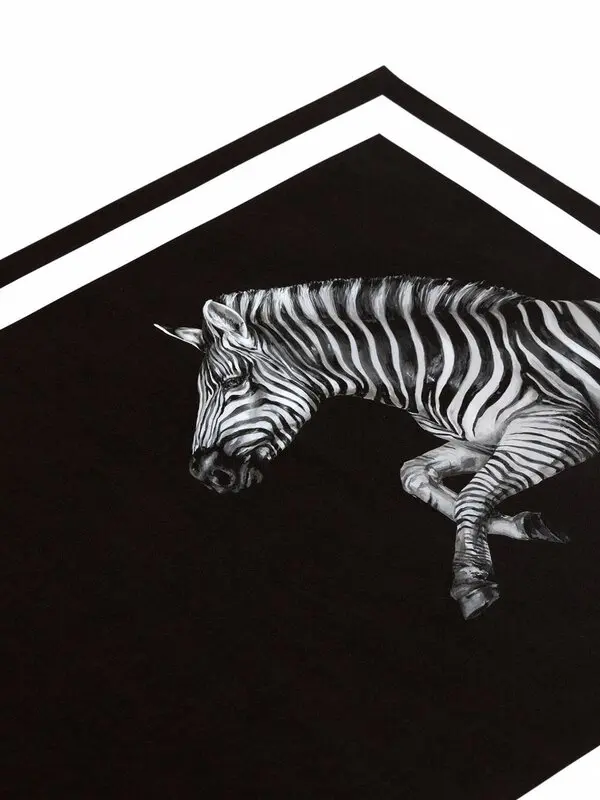 Dolce & Gabbana Zebra-print Paper Placemats