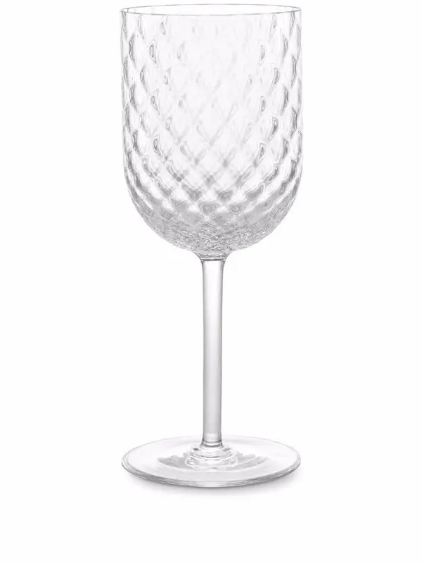 Dolce & Gabbana Murano Wine Glass - White