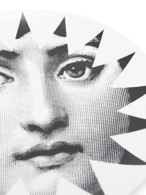FORNASETTI Graphic Print Plate