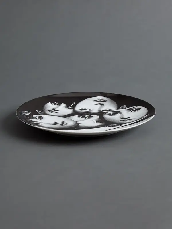 FORNASETTI Plate - Grey