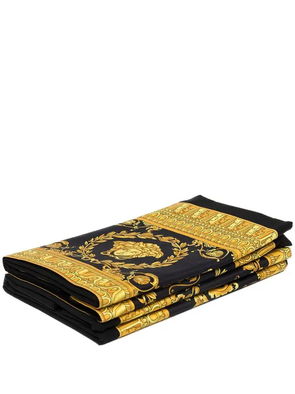 Versace I Love Baroque Pillowcase - Black