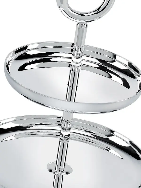 Christofle Vertigo Two-tier Pastry Stand