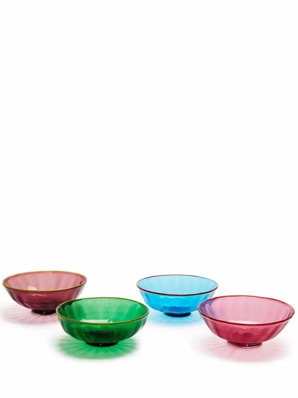 La DoubleJ Set Of 4 Nut Bowl - Blue