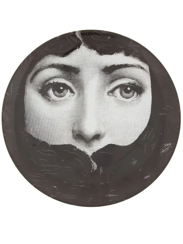 FORNASETTI Plate - Grey