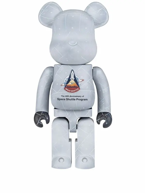 MEDICOM TOY Be@rbrick Space Shuttle 1000% Figure - White