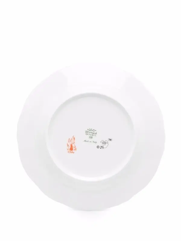 Off-White X Ginori 1735 Logo-print Dessert Plate