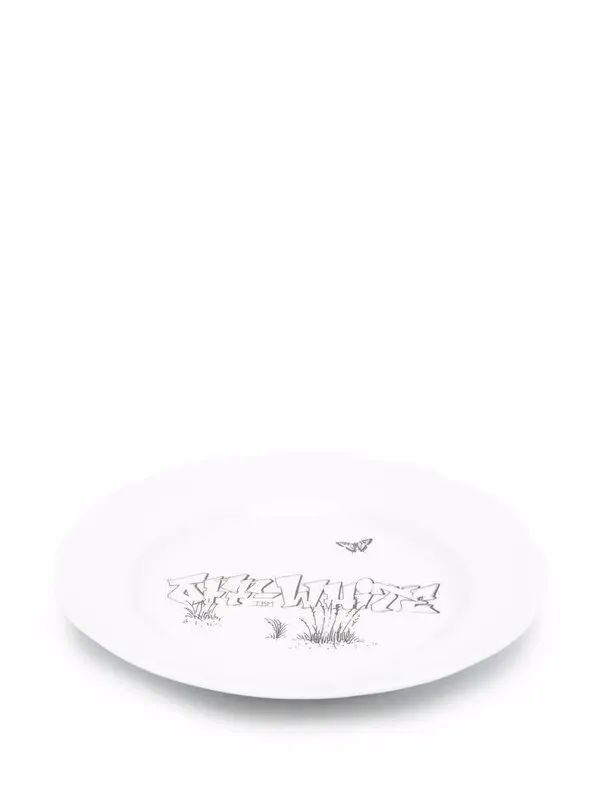 Off-White X Ginori 1735 Logo-print Dessert Plate
