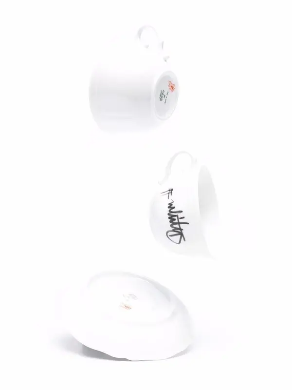 Off-White X Ginori 1735 Logo-print Teacup Set