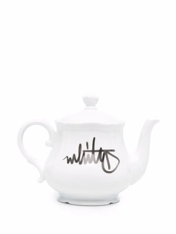 Off-White X Ginori 1735 Logo-print Teapot