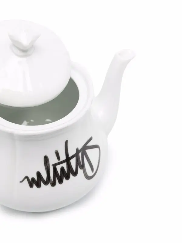Off-White X Ginori 1735 Logo-print Teapot