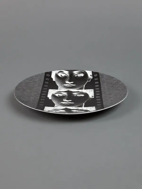 FORNASETTI Plate - Black
