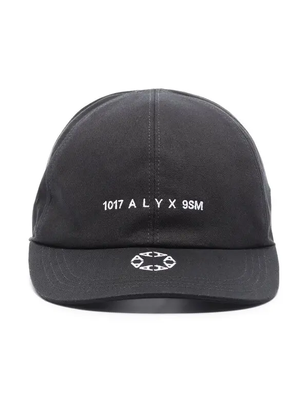 1017 Alyx 9sm Embroidered Logo Baseball Cap - Black