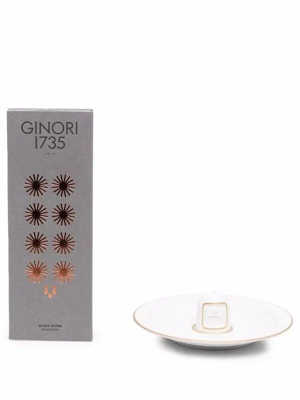 GINORI 1735 Il Frate Incense Set - White