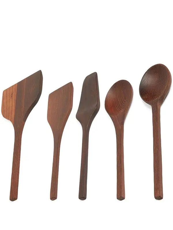 SERAX Pure Wooden Kitchen Tools - Brown