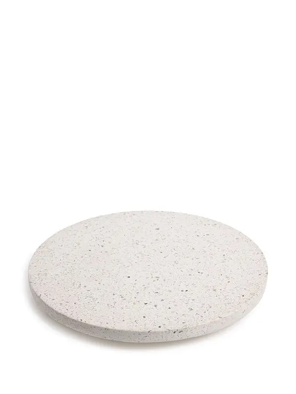 SERAX Terrazzo Large Marble Plate - White