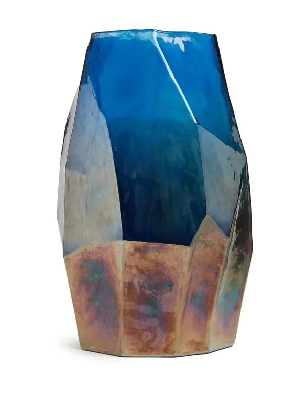 POLSPOTTEN Graphic Luster Glass Vase