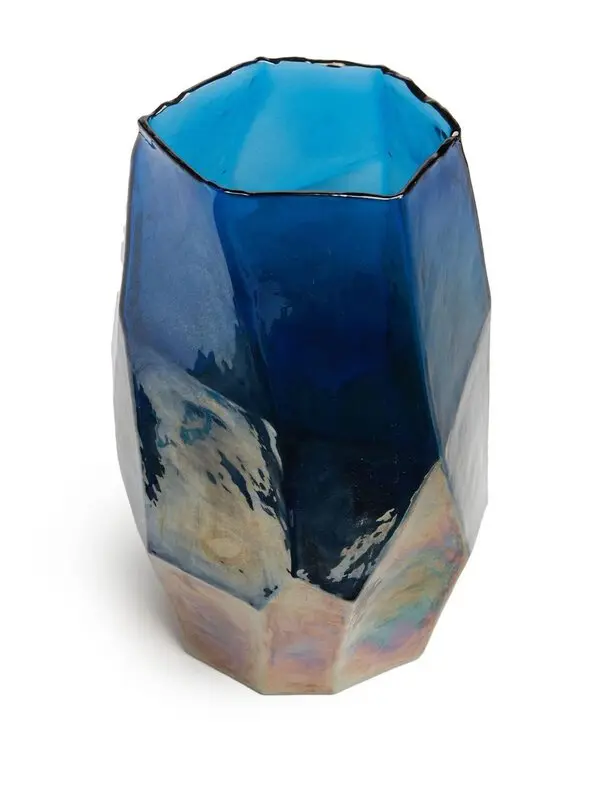 POLSPOTTEN Graphic Luster Glass Vase