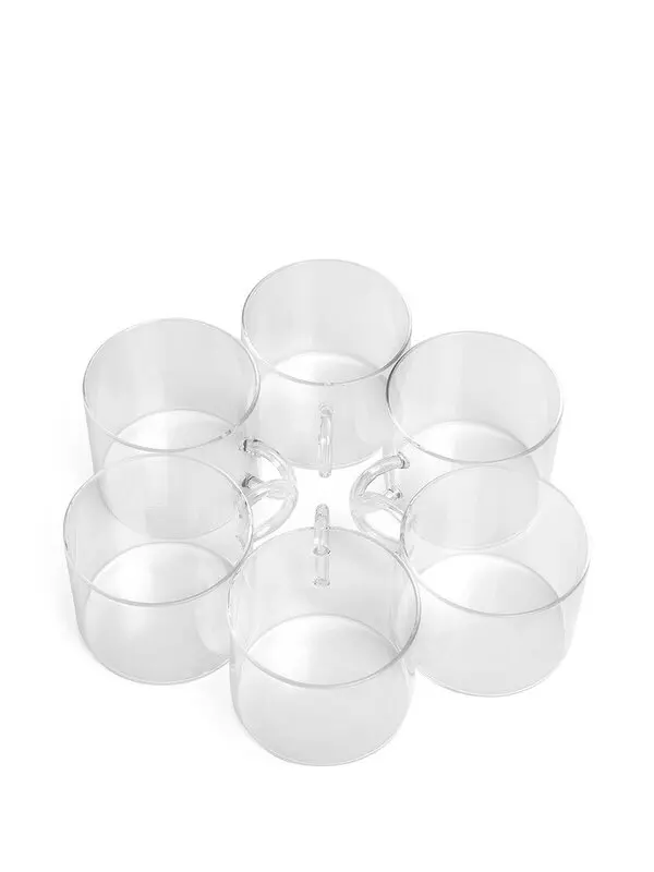 ICHENDORF MILANO Small Piuma' Teacups Set Of 6