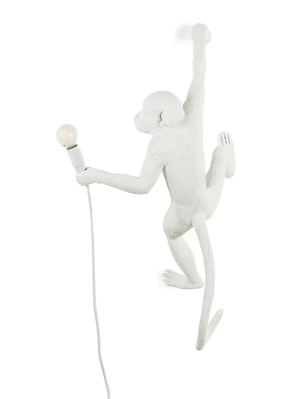SELETTI Monkey Hanging Lamp - White