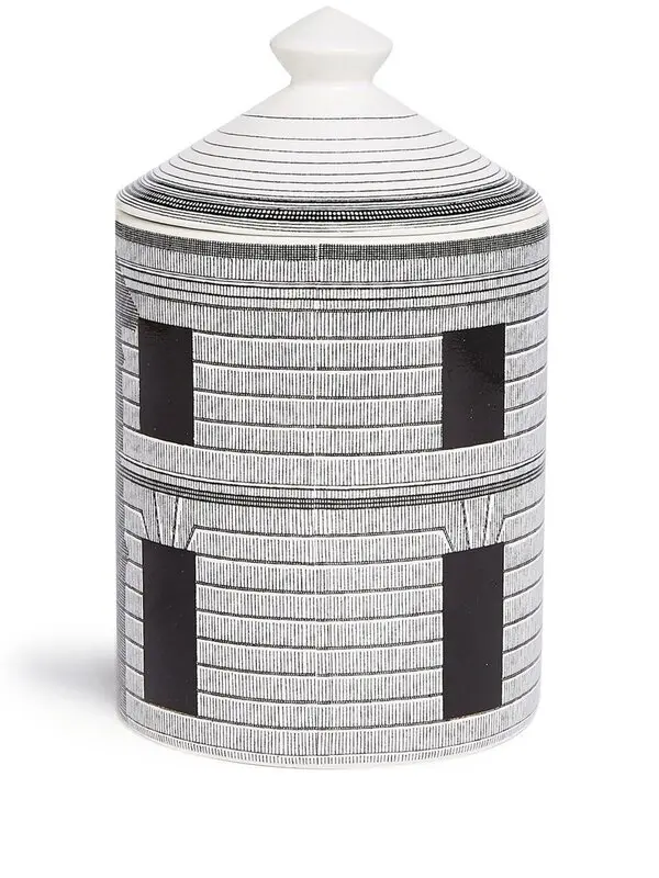 FORNASETTI Se Poi Scented Candle - Grey