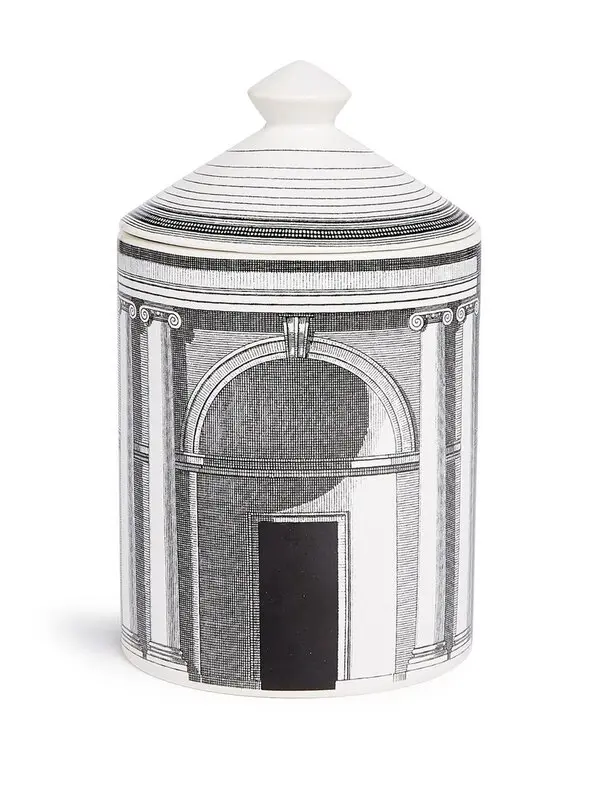 FORNASETTI Se Poi Scented Candle - Grey