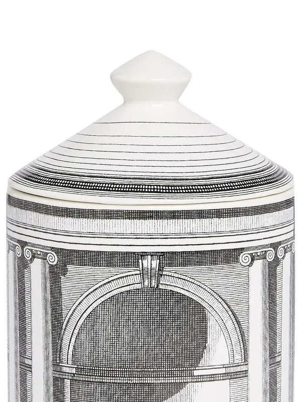 FORNASETTI Se Poi Scented Candle - Grey
