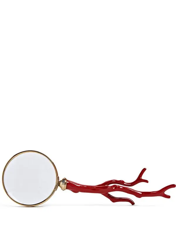 L'Objet Coral Magnifying Glass - Red