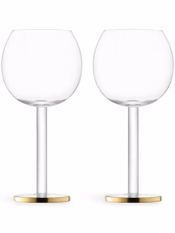 LSA INTERNATIONAL Luca Wine Goblet Set - Gold