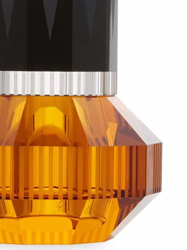 REFLECTIONS COPENHAGEN Chicago Crystal Vase - Yellow