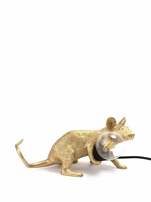 SELETTI Lying Down Mouse Lamp