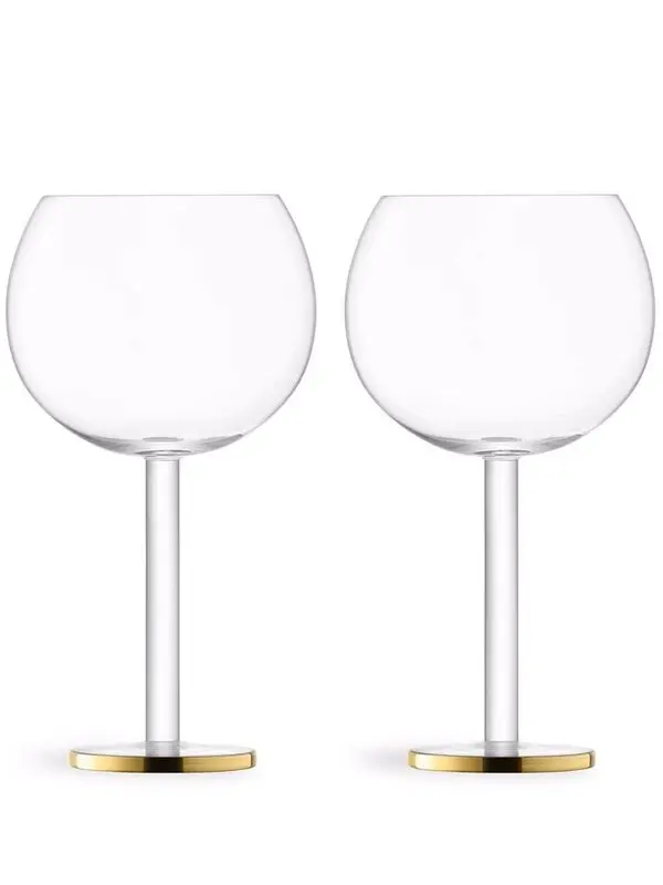 LSA INTERNATIONAL Luca Balloon Glass Set - White