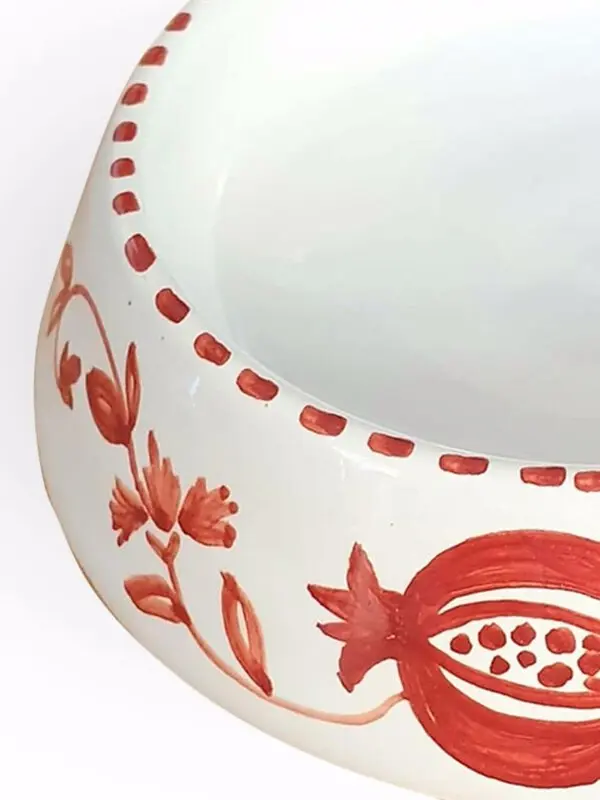 LES-OTTOMANS Small Hand-painted Bowl