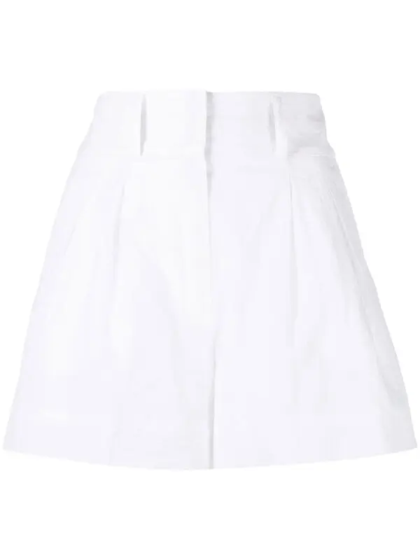 Shiatzy Chen High-waisted Chino Shorts