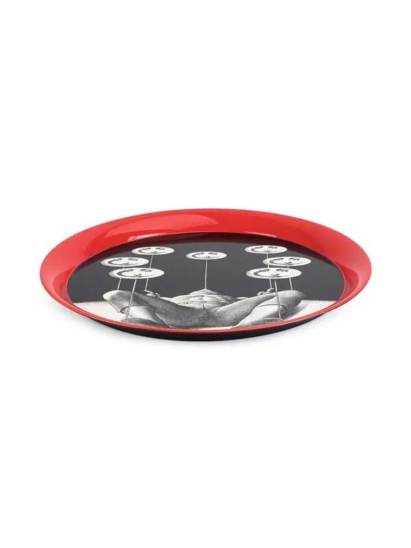 FORNASETTI Don Giovanni Round Tray