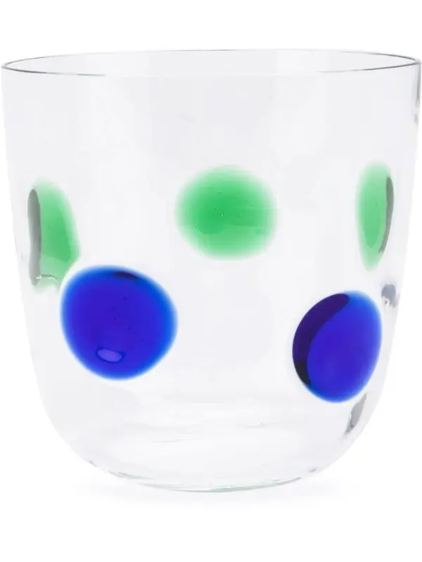 CARLO MORETTI Spot Print Glass - Blue