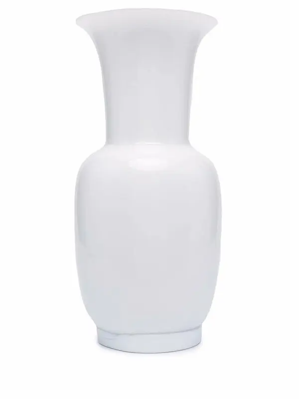 VENINI Opalino Vase - White