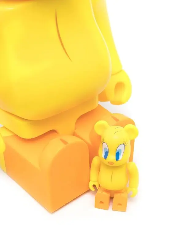 MEDICOM TOY Be@rbrick Tweety 100% And 400% Figure Set - Yellow