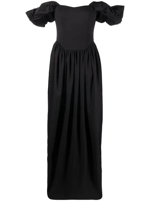 V:PM ATELIER Off-shoulder Maxi Dress