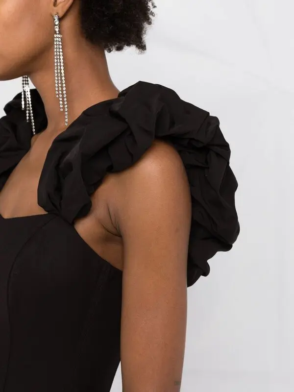 V:PM ATELIER Off-shoulder Maxi Dress