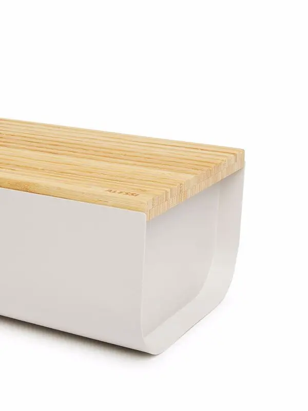 ALESSI Mattina Bread Box - Grey