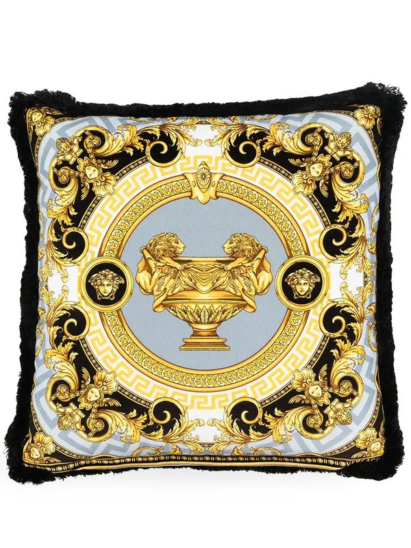 Versace La Coupe Des Dieux Cushion - Black
