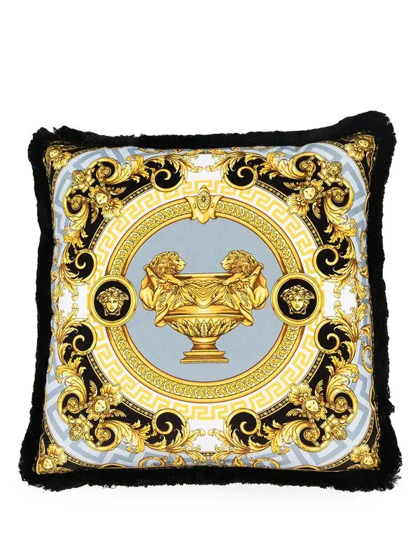 Versace Medusa Greca-print Pillowcase