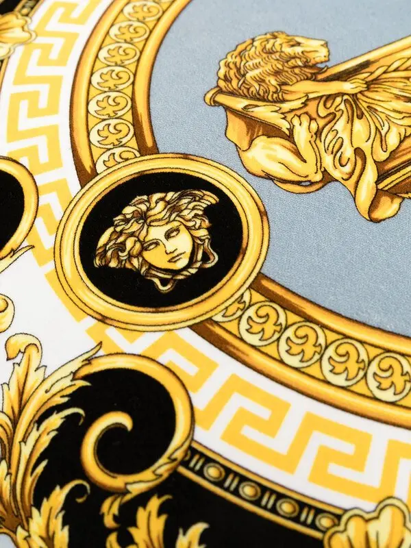 Versace Medusa Greca-print Pillowcase