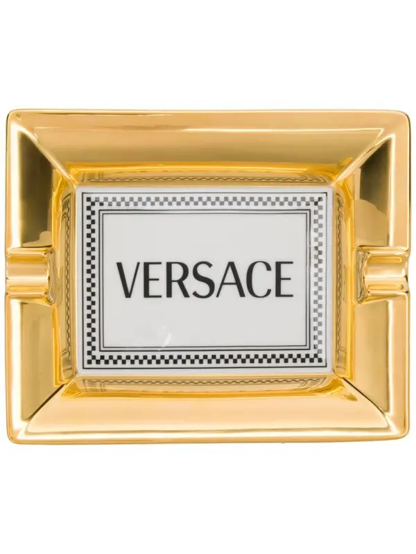 Versace Medusa Rhapsody Ashtray - White
