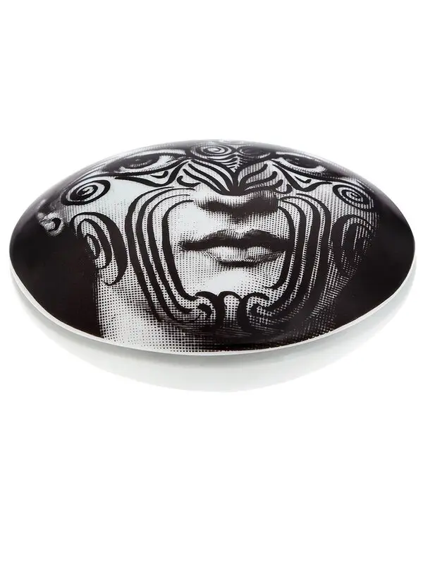 FORNASETTI Printed Ceramic Box