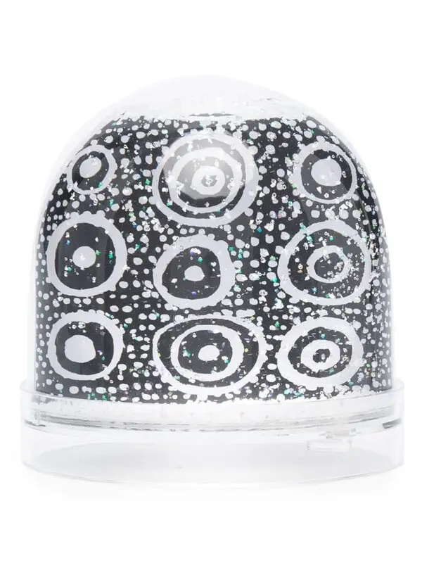 10 CORSO COMO Abstract-print Snow Globe - Black