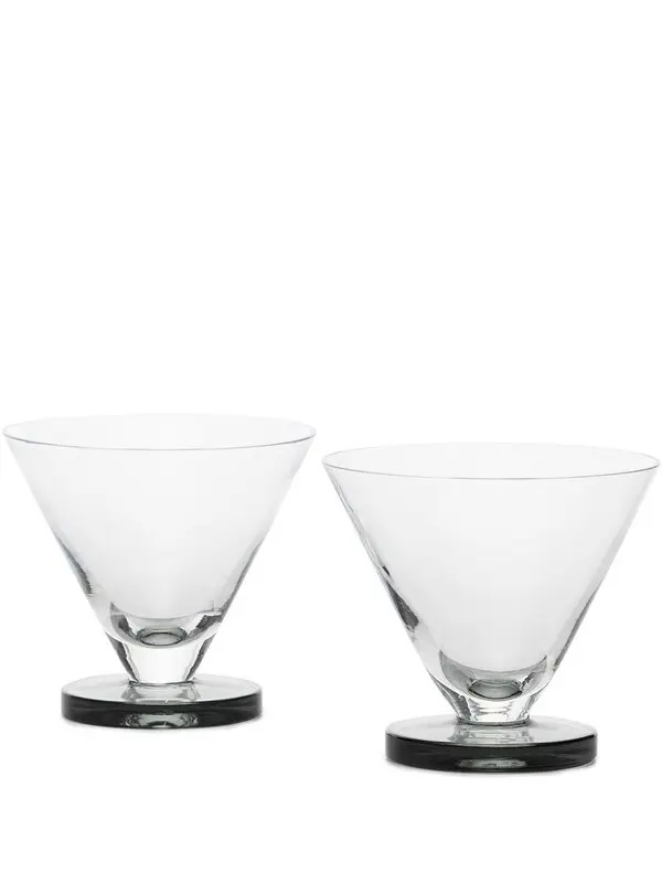 TOM DIXON Cocktail Glasses Set Of Two - Neutrals