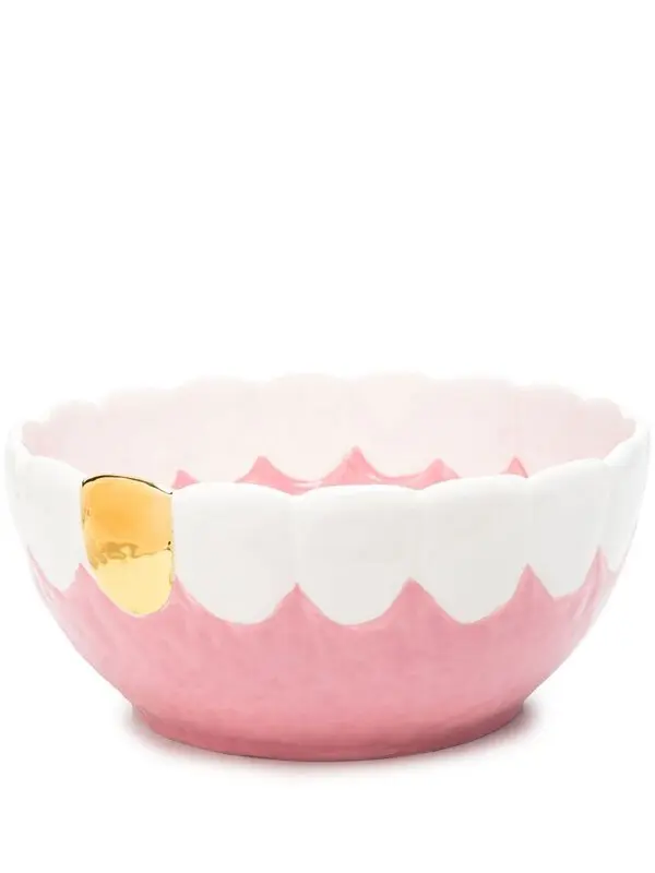 SELETTI Toothy Frootie Bowl - Pink