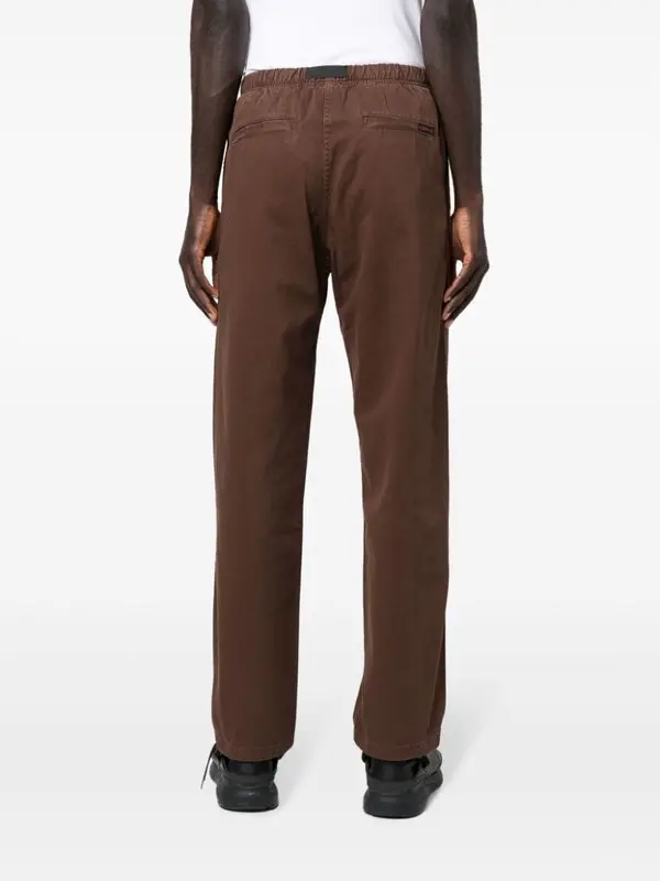 Gramicci Belted-waist Straight-leg Trousers - Brown