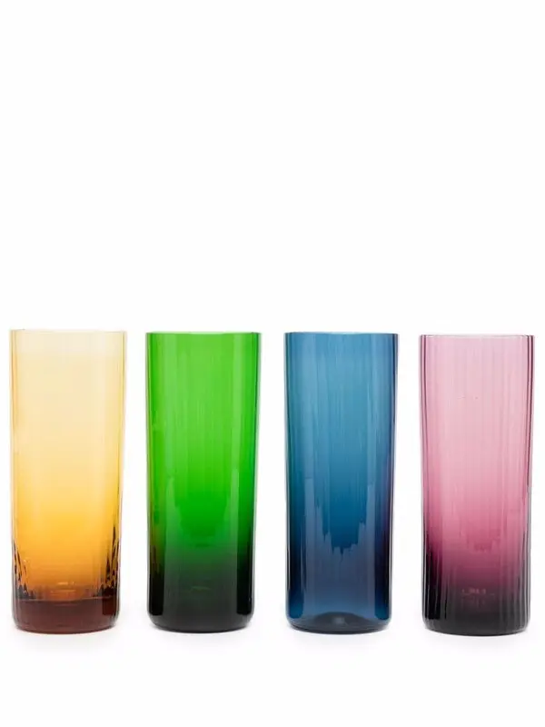 La DoubleJ Rainbow Tumbler Set - Blue